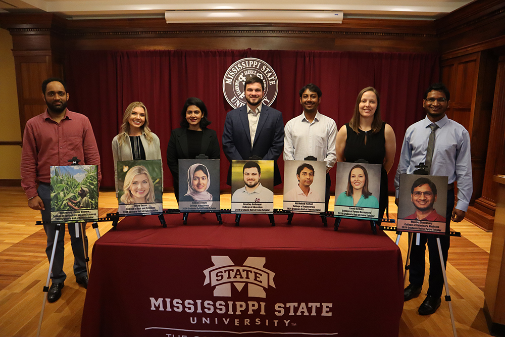 MSU honors top graduate students, faculty mentors | Mississippi State ...